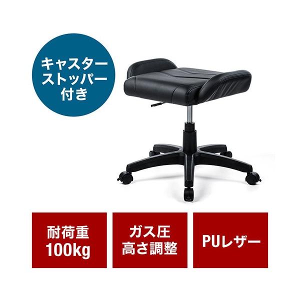 チェアと一緒に使用して足を伸ばしてリラックスできる、ゲーミングデザインのオットマン。座面は足の安定感を高めるバケットシート形状採用で、両サイドがせり上がり足がずり落ちにくい。ゲーミングチェアと合わせて使うのに最適。キャスターは5個すべてのキ...