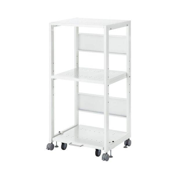 複数のプリンタを省スペースに設置、高耐荷重タイプ。幅600mm。LPS-T121H＜関連キーワード＞LPS-T121H 高耐荷重 プリンタ台 プリンタスタンド プリンタラック 耐荷重200kg キャスター 省スペース 3台設置可能 5段階調...