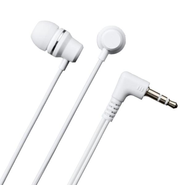 クリアな音声で音楽やゲームが楽しめるステレオイヤホン。ホワイト。＜関連キーワード＞ステレオイヤホン カナル型 3.5mmイヤホンジャック ケーブル長1.2m ホワイト MM-HP119W ▼詳しい情報は下記をご覧ください。