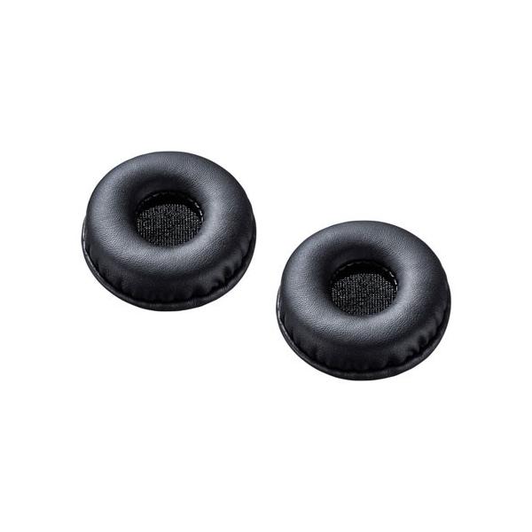 MM-HSU07BK/08BKで使えるヘッドセット用のイヤースポンジ。PV素材採用で厚みがアップ。2個セットでお得。