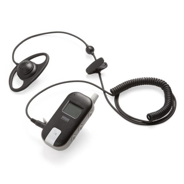 最大150m通信・同時5台発言対応、IP54防水防塵・抗菌仕様。ツアーガイドや工場見学に便利で使いやすい液晶付きワイヤレスガイドシステム。＜関連キーワード＞ワイヤレス ガイドシステム ガイド用イヤホンマイク IP54 防水 防塵 ディスプレ...