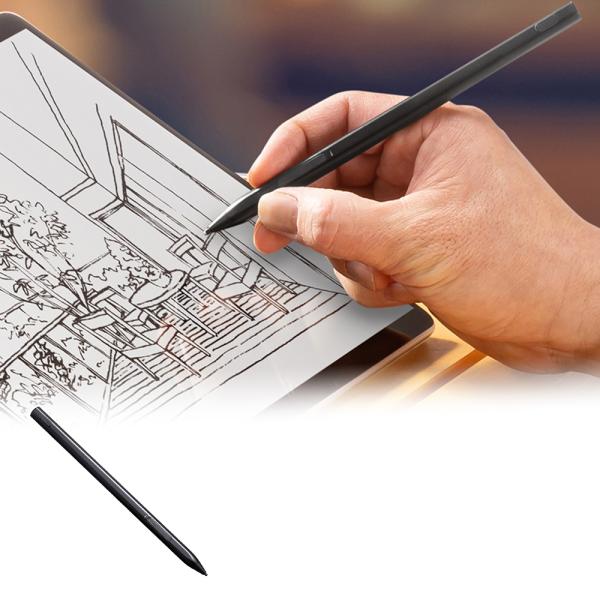 Microsoft Surface専用の充電式極細タッチペン。ブラック。＜関連キーワード＞PDA-PEN57BK Microsoft Surface Surface Pro Surface GO タッチペン 充電式 極細 ブラック Type...