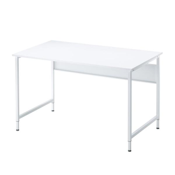 オフィス環境の変化に対応するシンプルデスク幅1200mm・ホワイトSH-FX1270W■カラー：天板/ホワイトフレーム/ホワイト■出荷形態：ノックダウン組立式（お客様組み立て）■サイズ：W1200×D700×H700・720mm天板サイズ/...