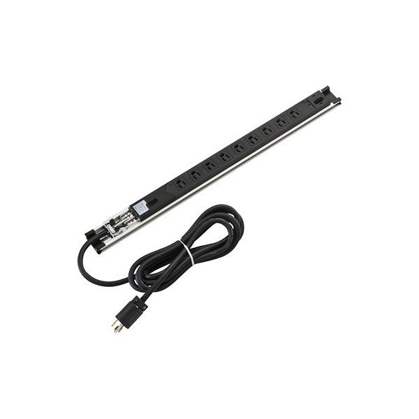 3つの取り付け方法で、19インチサーバーラックへ簡単取り付け可能なサーバーラック用コンセントバー。20A・9個口。▼詳しい情報は下記をご覧ください。