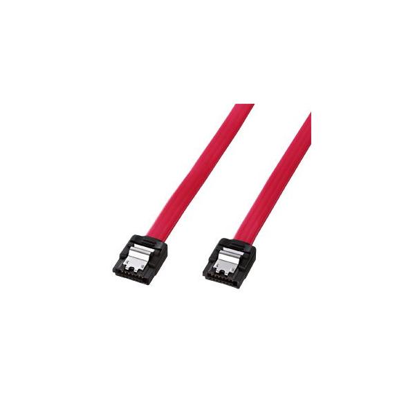 転送速度6GbpsのSATA3対応ケーブル。両コネクタラッチ付き・0.7m。▼詳しい情報は下記をご覧ください。