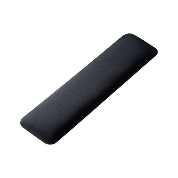 SurfaceやMacBookなどのキーボード入力に最適な薄型リストレスト。Mサイズ・ブラック。 爆買