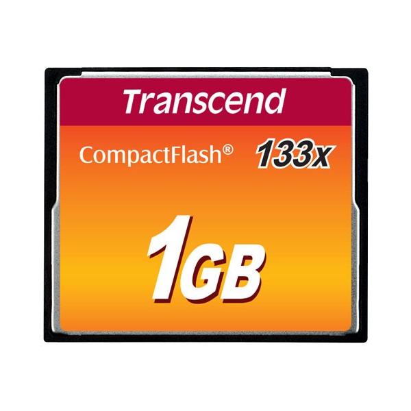 コンパクトフラッシュ 1GB 133倍速 信頼のトランセンド製 5年保証 ハイエンドのデジタルカメラに最適な、デュアルチャンネルを採用したコンパクトフラッシュカード。▼詳しい情報は下記をご覧ください。