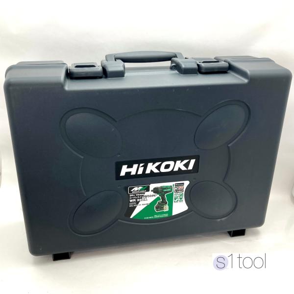HiKOKI (ハイコーキ) ケースのみ WR36DA 用 ケース 充電式インパクトドライバー 36V用の収納用ケース※ケースのみになります。新品フルセットから中身を取り出したケースとなりますので、内側は工具の収納跡やキズが少しついておりま...