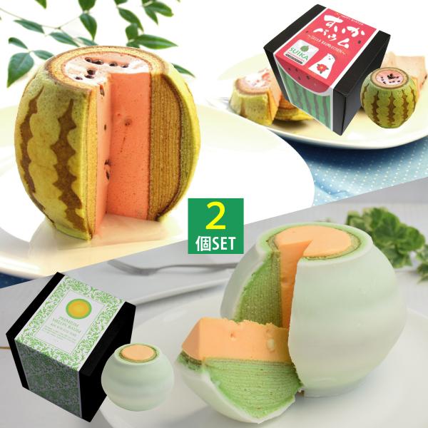 【発売日：2024年03月22日】●内容量：すいか1個　メロン1個　計2個（別々に個包装）●お届け温度帯：冷凍お届け(解凍後は要冷蔵)●賞味期限：出荷日＋３０日 ※解凍後は当日限り●ご注意：お届け温度帯の違う「冷凍」と「常温」を一緒に注文さ...