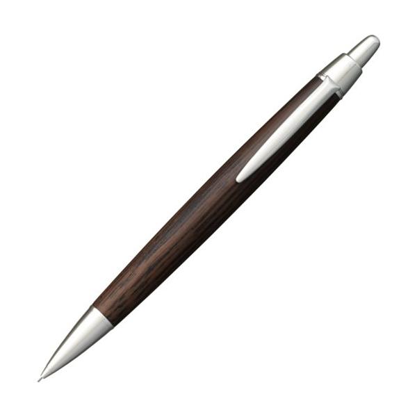 軸:つなぎ目なしダークブラウン(プレミアム)/-/M52005・Color:ダークブラウン(プレミアム)Style:軸:つなぎ目なし・パッケージ個数:1・材質:一部にウイスキー熟成後の樽を仕様・ノック式 / シャープ消しゴム付・芯径:0.5...