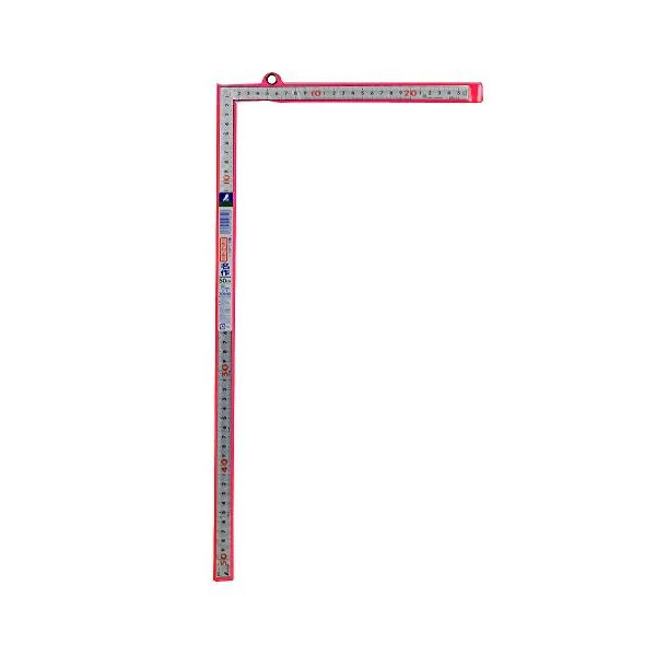 表裏同目シルバー/50cm/10640・Style:表裏同目Size:50cmColor:シルバー・パッケージ個数:1・製造国:中国・目盛側面の直角度:100mmにつき0.1mm以下・長さの許容差:+-0.2mm・材質:ステンレス・全面シル...