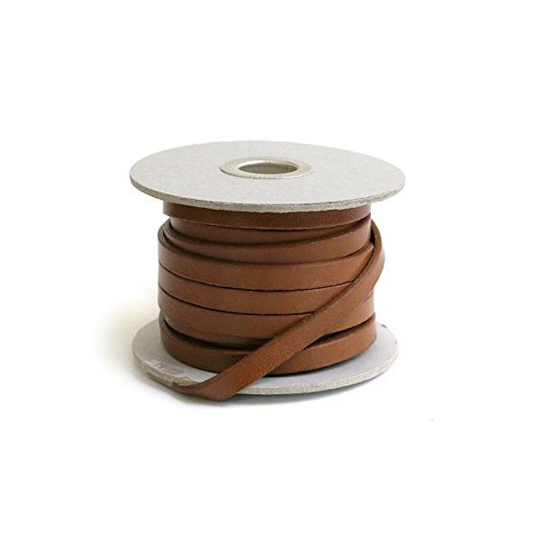 ブラウン/徳用10m巻/MTLS1008-3・Size:徳用10m巻Color:ブラウン・サイズ: 巾8mm×10m巻(厚み約2mm)・素材: 牛革・天然の革ですので多少の色・厚みのバラつき、また小傷がある場合や、皮と皮の継ぎ目が発生する場...