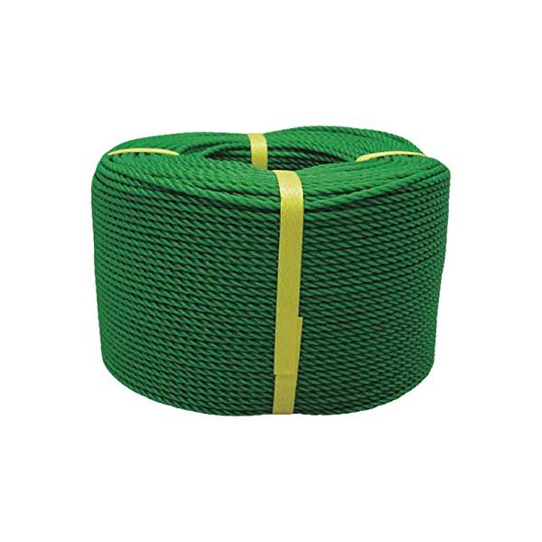 ポリエチレングリーン/6mm×20m/PE-73・Size:6mm×20m・パッケージ個数:1・色:緑・線径(mm):3・長さ(m):200・包装形態:バンド掛巻・色:グリーン