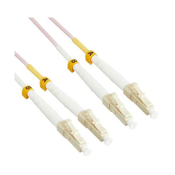 マルチモードGI(10G)-/1ｍ/OC-LCLC5OM3/1・Size:1ｍStyle:マルチモードGI(10G)・パッケージ個数:1・外部からのノイズの影響がなく安定した高速通信、長距離信号転送が可能な光ファイバーケーブル。(LC-LC...