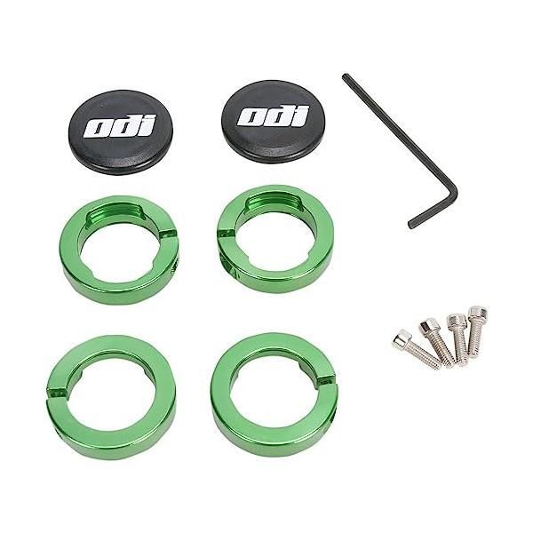 自転車用交換用クランプグリーン/小/142574・パッケージ個数:1・LOCK-ONグリップの交換用、カスタム用クランプ LOCK-ONグリップの交換用クランプです。 カラーバリエーションが豊富でMTB、BMX、ATVロックオングリップに対...