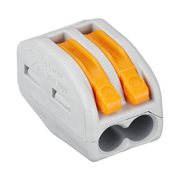 WF-2BP-/-/WF-2BP・パッケージ個数:1・入数:10個/ 電線数:2本・定格(一般用途):32A、400V/ 適用電線:IV線より線0.08~2.5(3.5)mm2/ 適用電線:より線0.08~4.0mm2・むき出し長さ:10m...