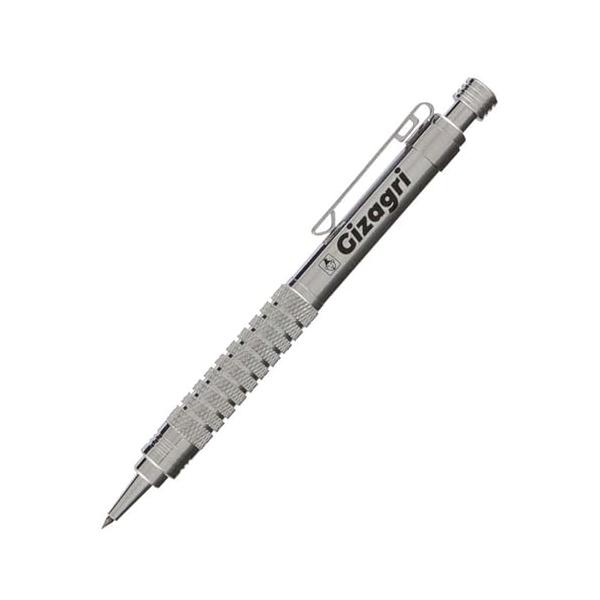 シルバー/-/6317・材質：金属製・対象材：金属/ガラスなど。・仕様：フルメタルボディ構造（削りだし一体型）/ローレットグリップ構造・タイプ：ノック式・針径：2mm