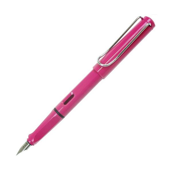 万年筆ピンク/EF 極細字/L13P-EF・Color:ピンクSize:EF 極細字Style:万年筆・パッケージ個数:1・LAMY サファリ 万年筆 EF 極細字・品番：L13P-EF・色：ピンク・機構：両用式・付属リフィル：カートリッジ...