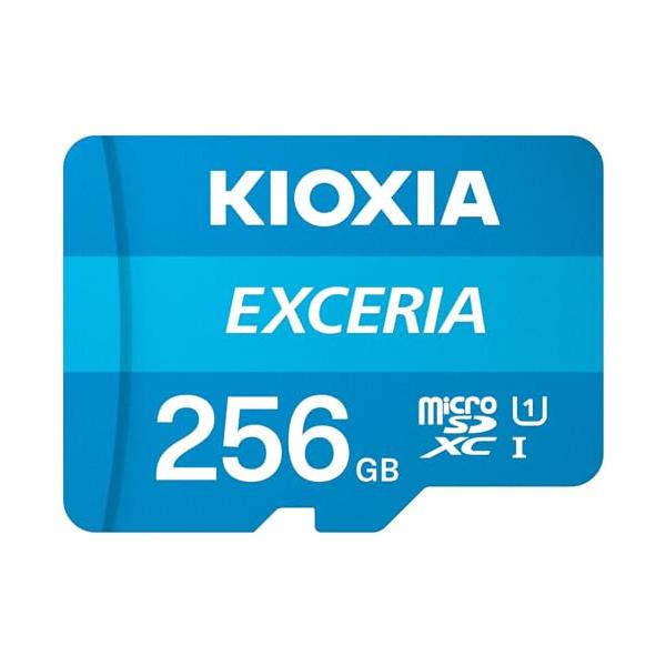 EXCERIAブルー/256GB/KLMEA256G・Size:256GBStyle:EXCERIA・パッケージ個数:1・UHS-I、UHSスピードクラス1、SDスピードクラス10・最大読出速度:100MB/s・Nintendo Switc...