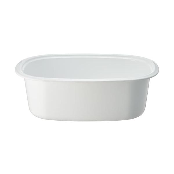 01)楕円型ホワイト/38×28.7×12.6cm/WA-O・Style:01)楕円型・パッケージ個数:1・サイズ:38×28.7×12.6cm・本体重量:約1150g・容量:8.0L・素材・材質:琺瑯・生産国:日本