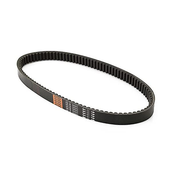 ブラック/-/90602・パッケージ個数:1・【用途】バイク用 Vベルト・【仕様1】ノーマルからチューニングモデルまで対応した強化タイプ・【仕様2】標準ゴムと高弾性耐熱配合ゴムの2重構造にすることで、ベルトスリップを軽減・【仕様3】上下のゴ...