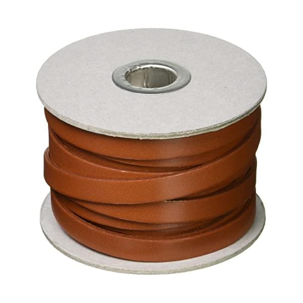 ブラウン/徳用10m巻/MTLS1010-3・Size:徳用10m巻Color:ブラウン・サイズ: 巾10mm×10m巻(厚み約2mm)・素材: 牛革・天然の革ですので多少の色・厚みのバラつき、また小傷がある場合や、皮と皮の継ぎ目が発生する...