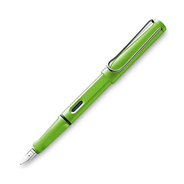 万年筆グリーン/M 中字/78964・パッケージ個数:1・LAMY サファリ 万年筆 M 中字・品番：L13GN-M・色：グリーン・機構：両用式・付属リフィル：カートリッジインク ブルー1本（品番：LT10BL）