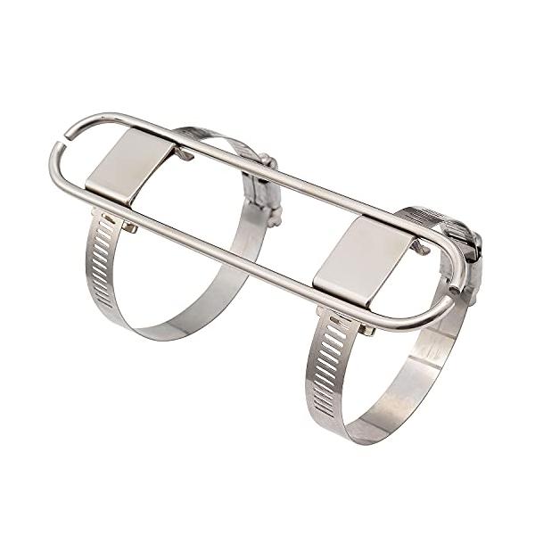 φ40-55_ワイヤータイプ-/-/47492・Style:φ40-55_ワイヤータイプ・パッケージ個数:1・【用途】ヤケドや靴が溶けてしまうことを予防するためのマフラーガード・【仕様1】エキパイ外径Φ40-55mm用:付属のバンドで幅広い...