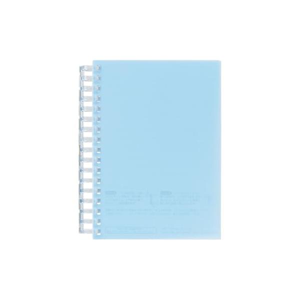 リーフ70枚ライトブルー/A6/S型/N2728-14・Style:リーフ70枚Size:A6/S型Color:ライトブルー・パッケージ個数:1・【特長】A6サイズのオープンリングノートに厚とじタイプが新登場・【本体寸法】幅×奥行×高さ／1...