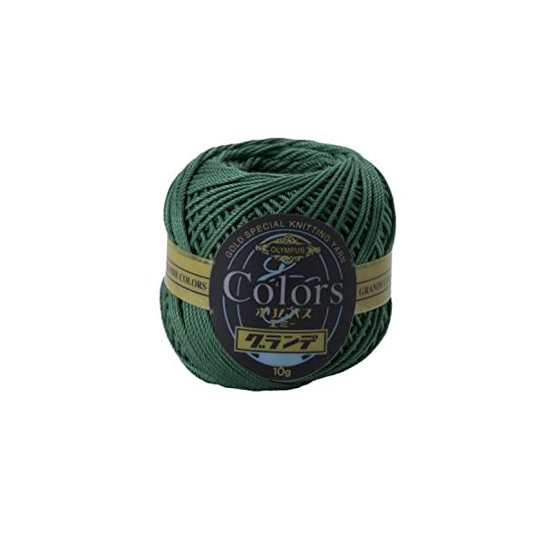 Col.265 グリーン系/約44m/EMMYC-265・Color:Col.265 グリーン系Size:約44m・パッケージ個数:1・素材:綿100%・対応の針:レース針0号~かぎ針2/0号約14g・サイズ:約44m・しなやかで細く 編み...