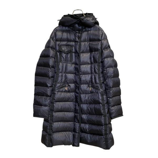 ■商品情報【管理番号】102525-244-10【ブランド】MONCLER/モンクレール【アイテム】ダウンジャケット【対象】レディース【カラー】ブラック【素材】ナイロン/フェザー/ダウン【サイズ】着丈：約81cm肩幅：約36cm身幅：約42...