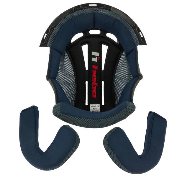 ZONE PROヘルメット用・S帽体：XS、S、は入替えが可能です。・M帽体：M、L、は入替えが可能です。・XL帽体：XL、XXLは入れ替えが可能です。※（SとMは×、LとXLは×）