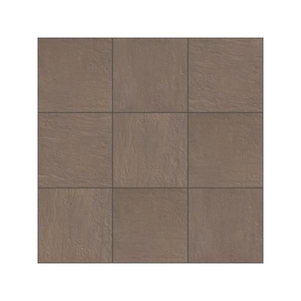 やわらかなライムストーンの質感を持ち、床タイル定番形状を揃えたパターン張りも可能なお値打ち感のある床タイルです。