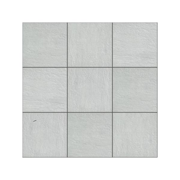 やわらかなライムストーンの質感を持ち、床タイル定番形状を揃えたパターン張りも可能なお値打ち感のある床タイルです。