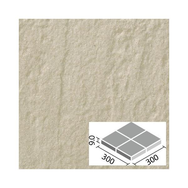 やわらかなライムストーンの質感を持ち、床タイル定番形状を揃えたパターン張りも可能なお値打ち感のある床タイルです。