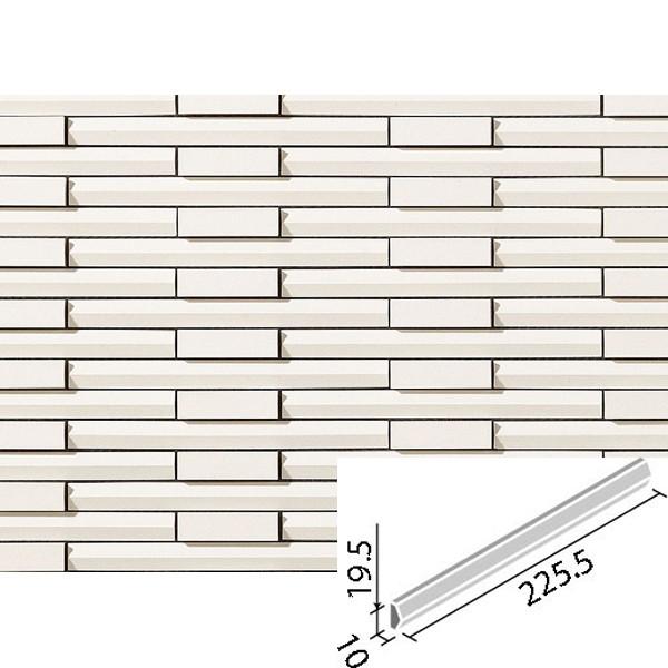 タイルピースが織り成す「光」と「影」のハーモニー。タイルならではの壁面を奏でます。