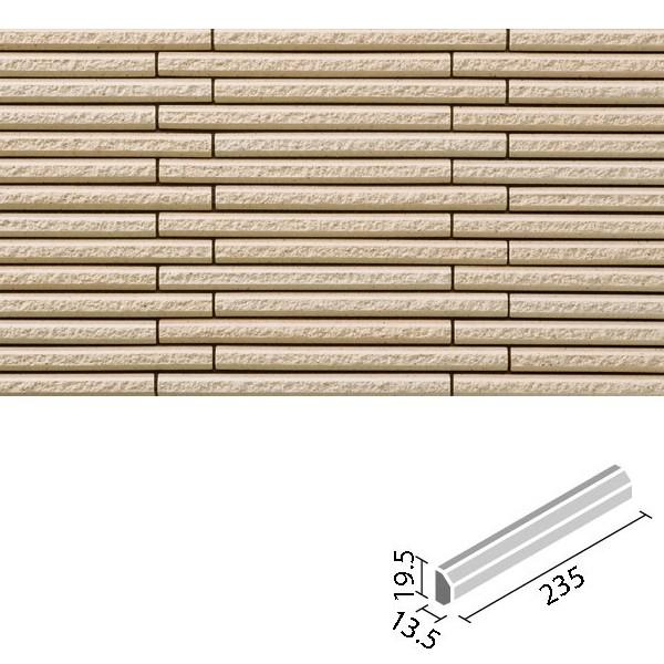 テーパーを取った割肌が織り成す、他にはない陰影感が大変印象的な外装壁タイルです。