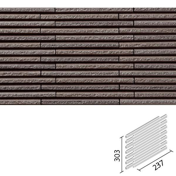 テーパーを取った割肌が織り成す、他にはない陰影感が大変印象的な外装壁タイルです。
