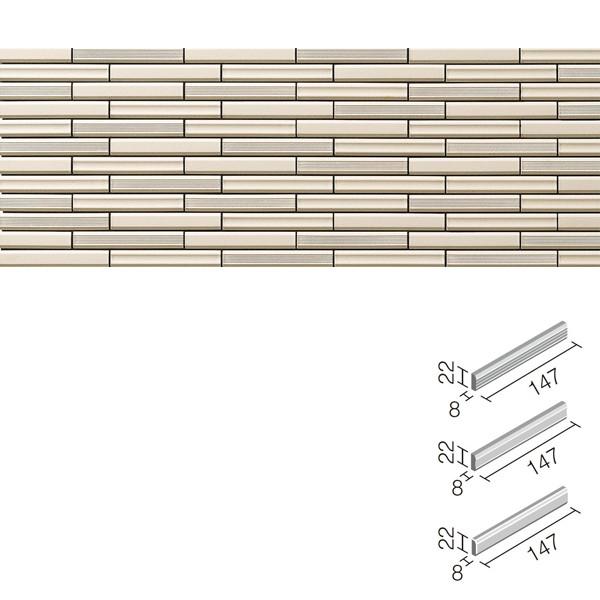 幾何学面状が織り成す陰影感にこだわったモダン住宅に適したセラヴィオシリーズです。