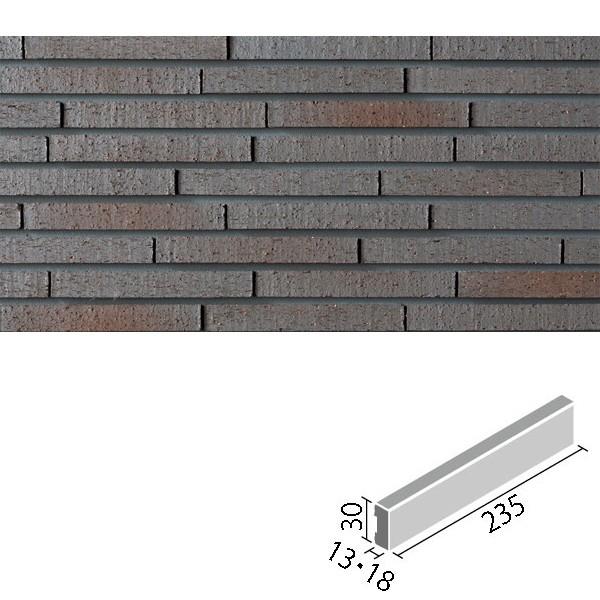 焼きもので彩られた堂々とした空間、土ものの世界を感じさせてくれるタイルです。