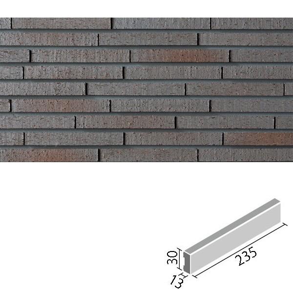 焼きもので彩られた堂々とした空間、土ものの世界を感じさせてくれるタイルです。