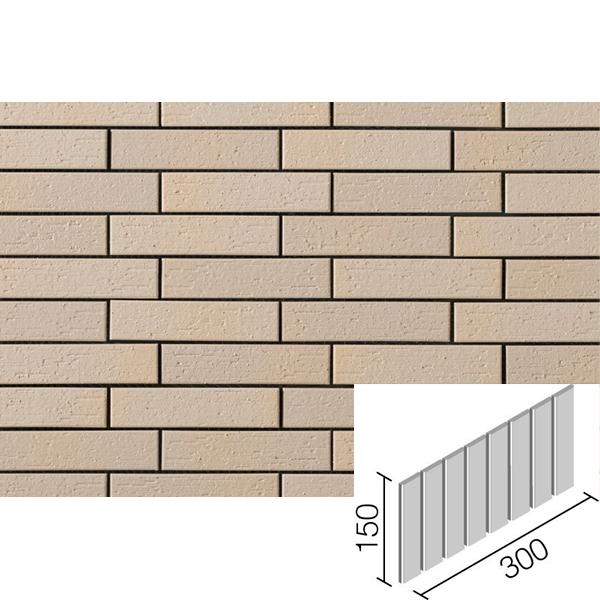 土ものの表情とラフ面状が特長の全面張りにもお薦めのタイルです。タイル表面と小端面の色を合わせることにより壁面を細部まで美しく仕上げます。