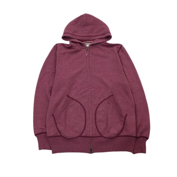 2405F-256 メンズ Enterblature and orders エンタブラチュアアンドオーダー パープル パーカー IV 【送料一律！800円】
