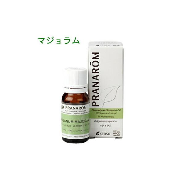 プラナロム マジョラム 10ml p-136 ※成分分析表付 オーガニック アロマオイル エッセンシャルオイルプラナロム 精油 マジョラム 【特徴】爽やかでスパイシーな香り。ストレスから心を開放してくれます。プラナロムの精油にはすべて成分分...