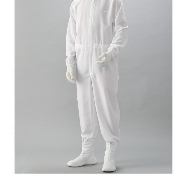 メーカー：ガードナー品番　　：CK1034カラー　：ホワイト、ブルー推奨グレード：クラス10,000〜（ISO7)製品仕様■ ネームタッグ止め付き■ ペン差し付き(上下通し)■ ウエストゴム仕様(アジャスター付き)■ 裾ゴム仕様素材詳細（メ...