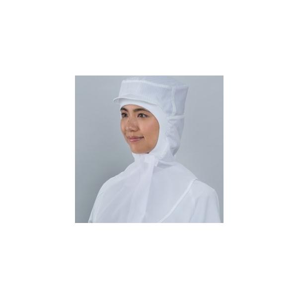 品名：フード（ツバ付き）品番：CR4964メーカー：ガードナーサイズ：M、L、LL素材：ドライフィールCR（ポリエステル100%）・アジャスター後ろ調整ベルト付き・ケープ部メッシュ・首元テーピースナッパー留め・メガネホルダー付き