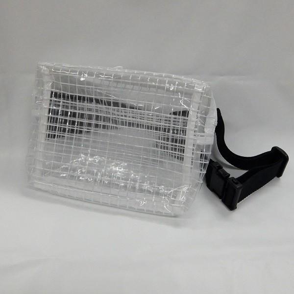 発塵しにくい材料で構成された透明ウエストポーチです。化粧品・食品工場などにお勧めです。クリックポストでの発送となります。（納期2〜3日程度）5個以上のご注文の場合は、下記セット商品がお得です。https://store.shopping.y...