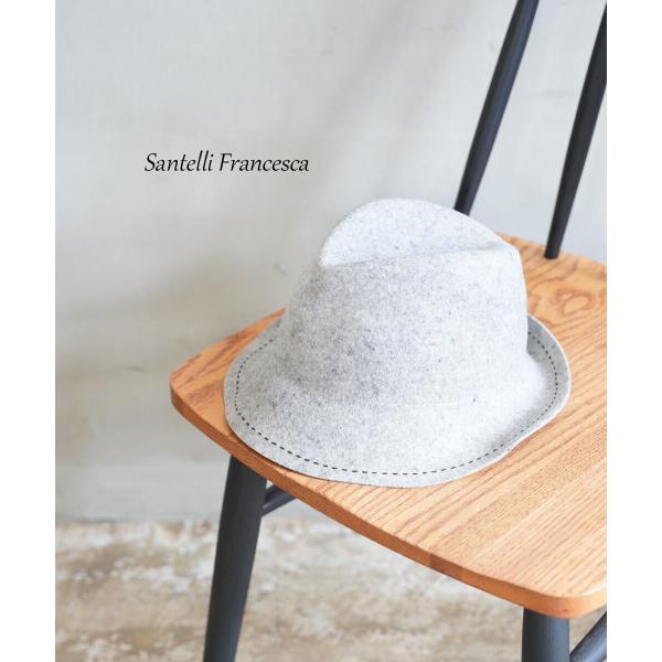 【実寸】F(フリー)(頭囲58cm、高さ約11cm、ツバ5cm)【素材】毛100%【重さ】70g【生産国】Italy【着用モデル】身長：160cm洋服のサイズ：Mボトムサイズ：M足のサイズ：24.5cmモデル着用サイズ：F ハット 中折れハ...