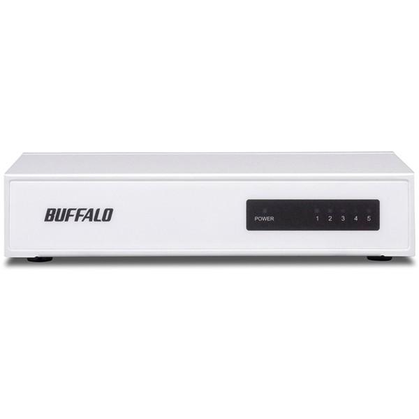 ■スリム&amp;コンパクトボディのスイッチングHub■2つの自動節電機能で賢く省エネ■安定動作で設置しやすく家庭・小規模オフィス用Hubに最適■コンデンサー部分に高信頼の日本メーカー製を採用■トラッキング防止加工済ACケーブルを採用し、安...