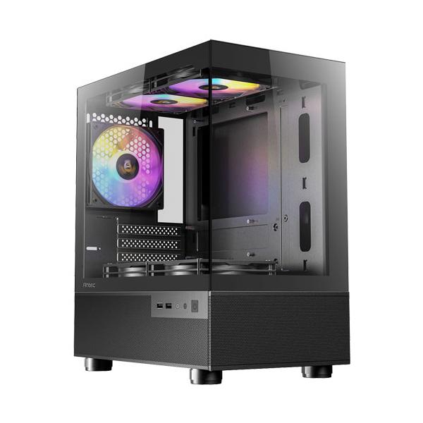 カラー:ブラック3.5/2.5インチシャドウベイ:2/12.5インチ専用シャドウベイ:1拡張スロット:4拡張カードスペース:最大330mm まで対応CPUクーラー高さ:最大164mm まで最大電源長さ:最大 185mm までダストフィルター...